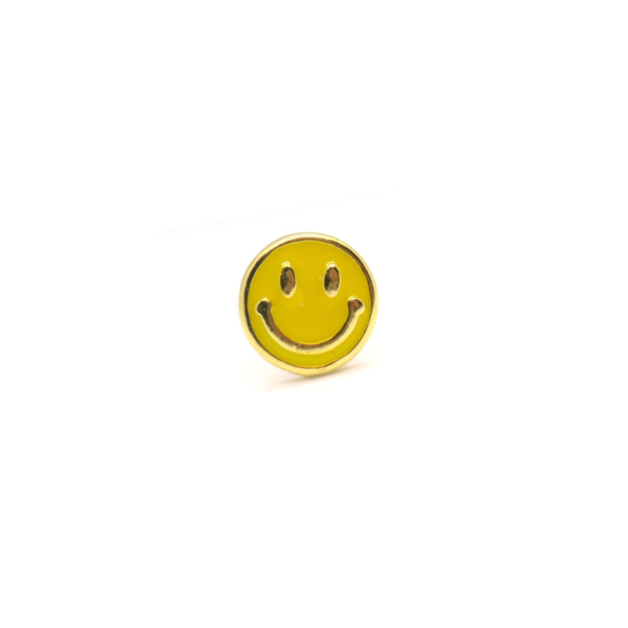 Smiley face bar ball earrings ( Piercing) – INCITY